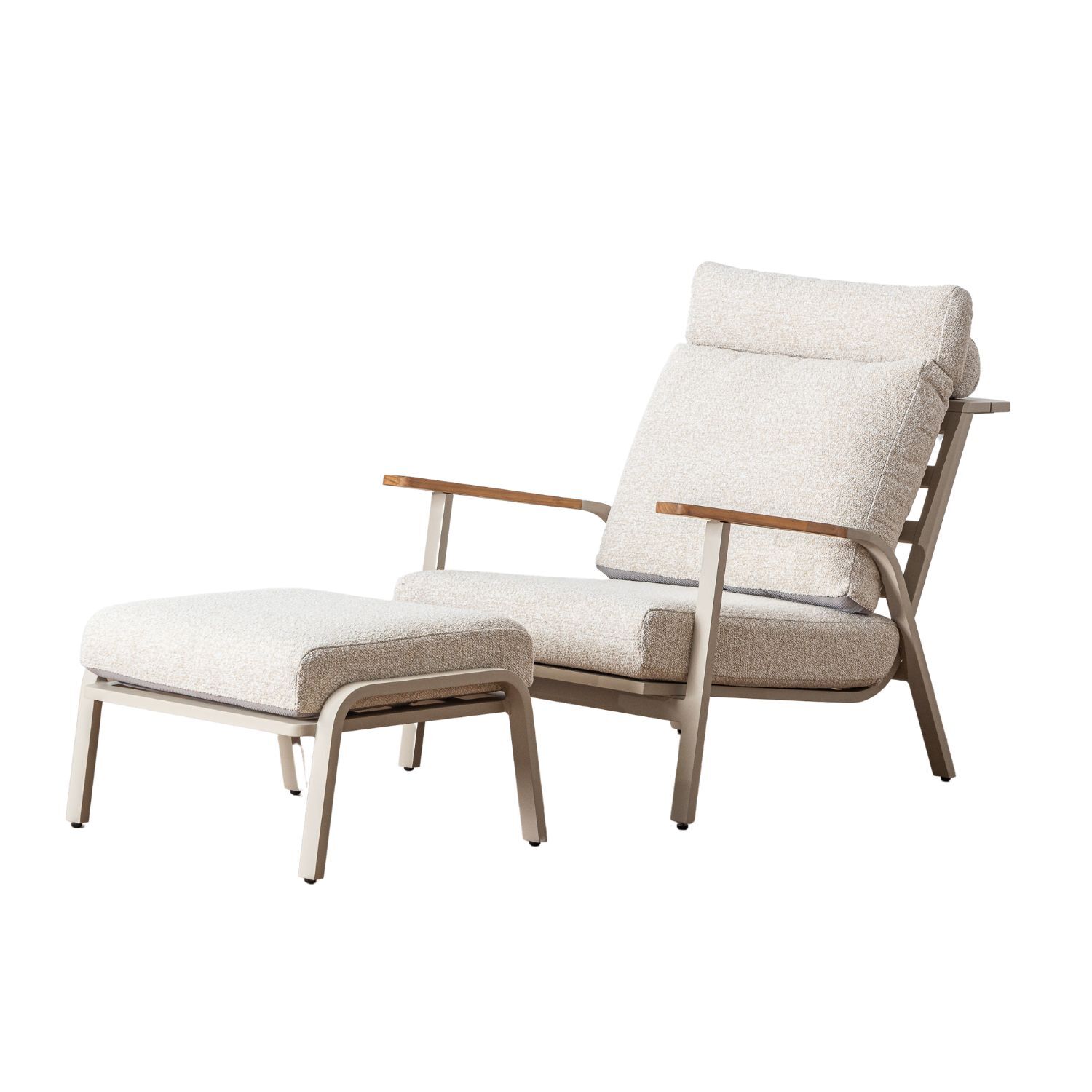 Alani Relax Chair with Footrest - Timeless Outdoor Comfort for ...