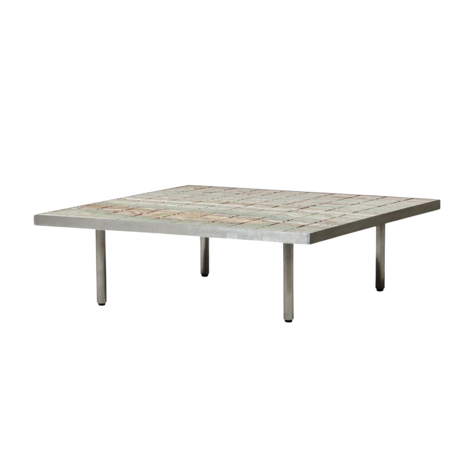 Terrain Coffee Table - Sculptural Marble & Stainless Steel Design with ...