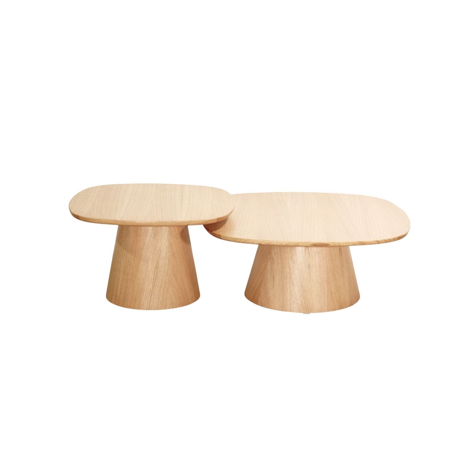 Tyler Coffee Table - Natural, Nested Coffee Table | Satara