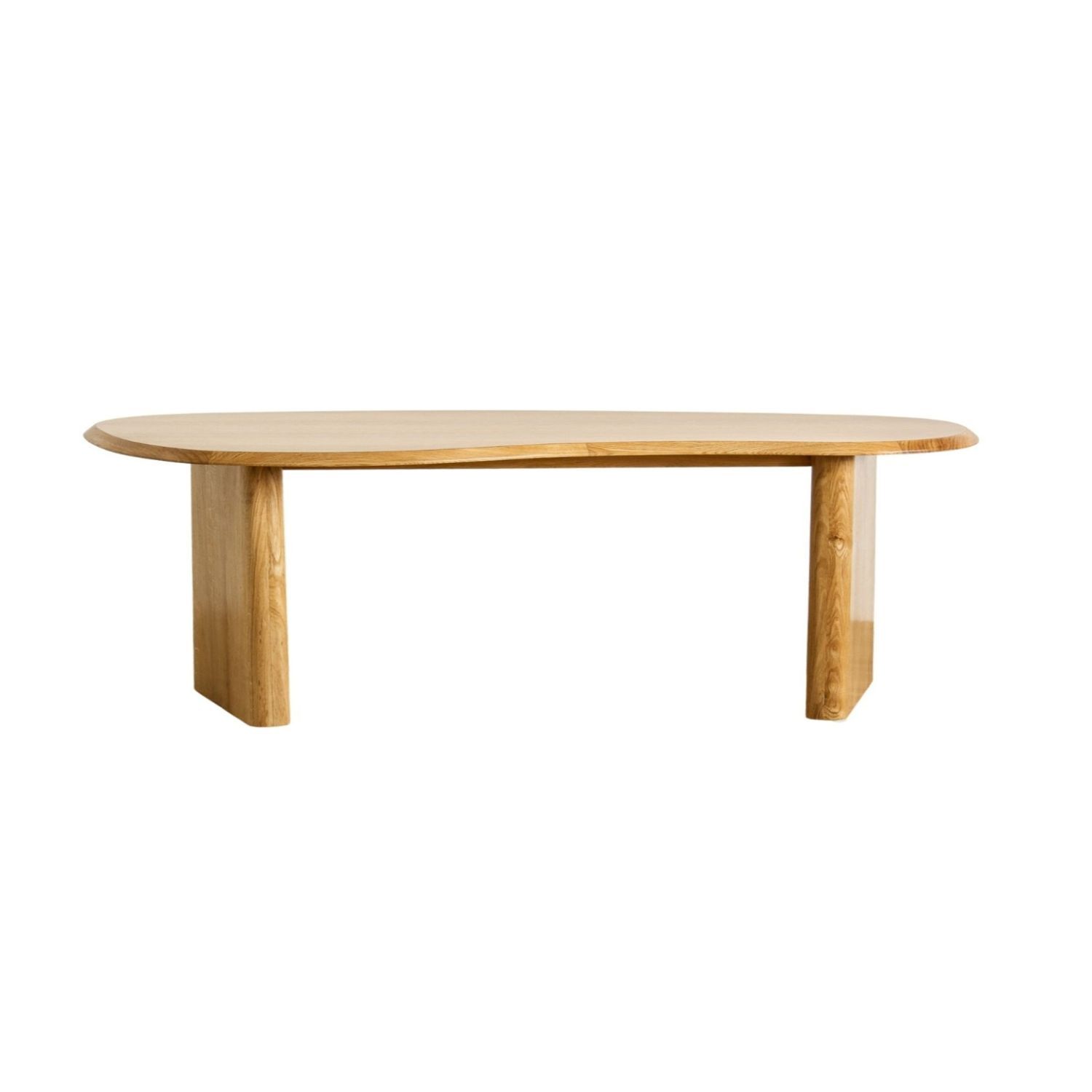 Jax Organic Dining Table - Organic, Curved, Oak | Satara