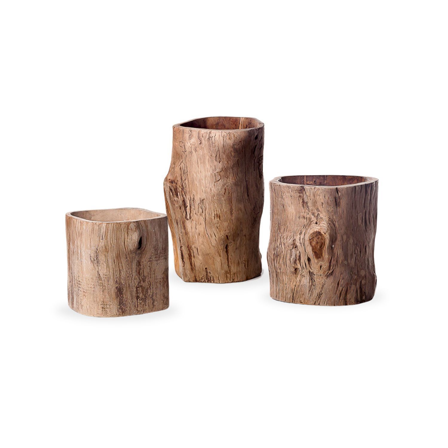 Teak Planters | Satara Home Decor