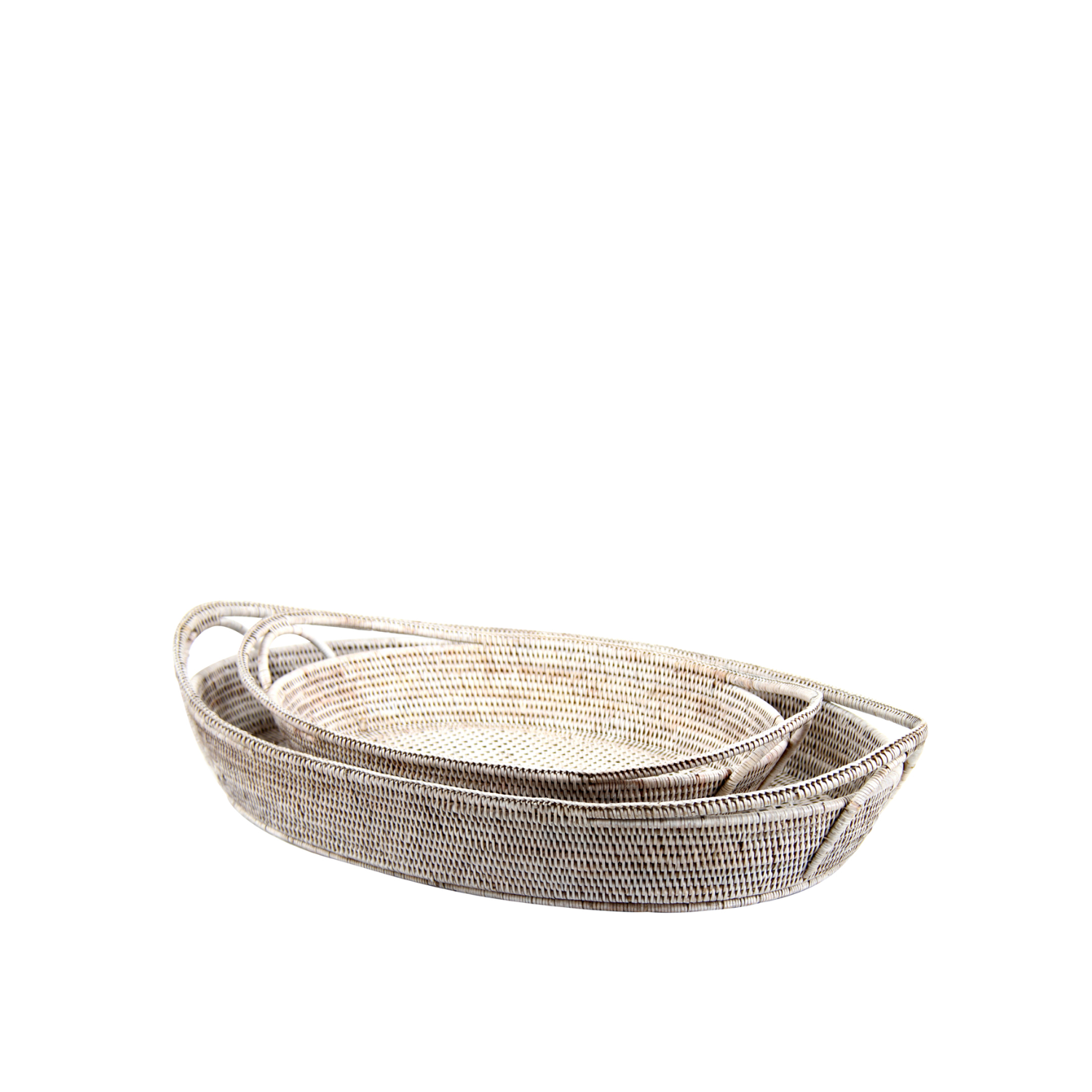 Rattan Oval Boat Tray | Satara